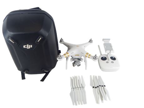 ShopTheSalvationArmy - DJI Phantom 3 Drone with Controller and Backpack ...