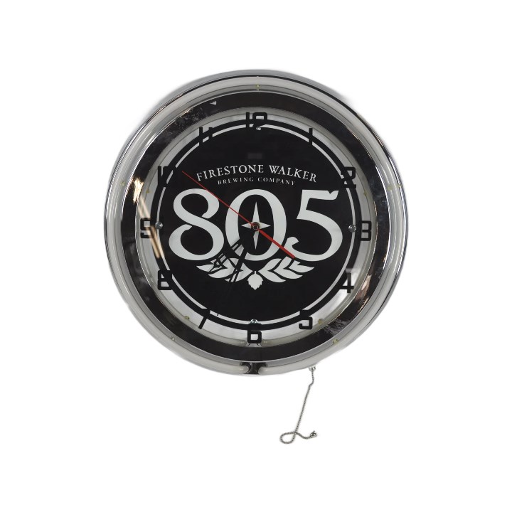ShopTheSalvationArmy - Firestone Brewing Company Round Neon Bar Clock ...