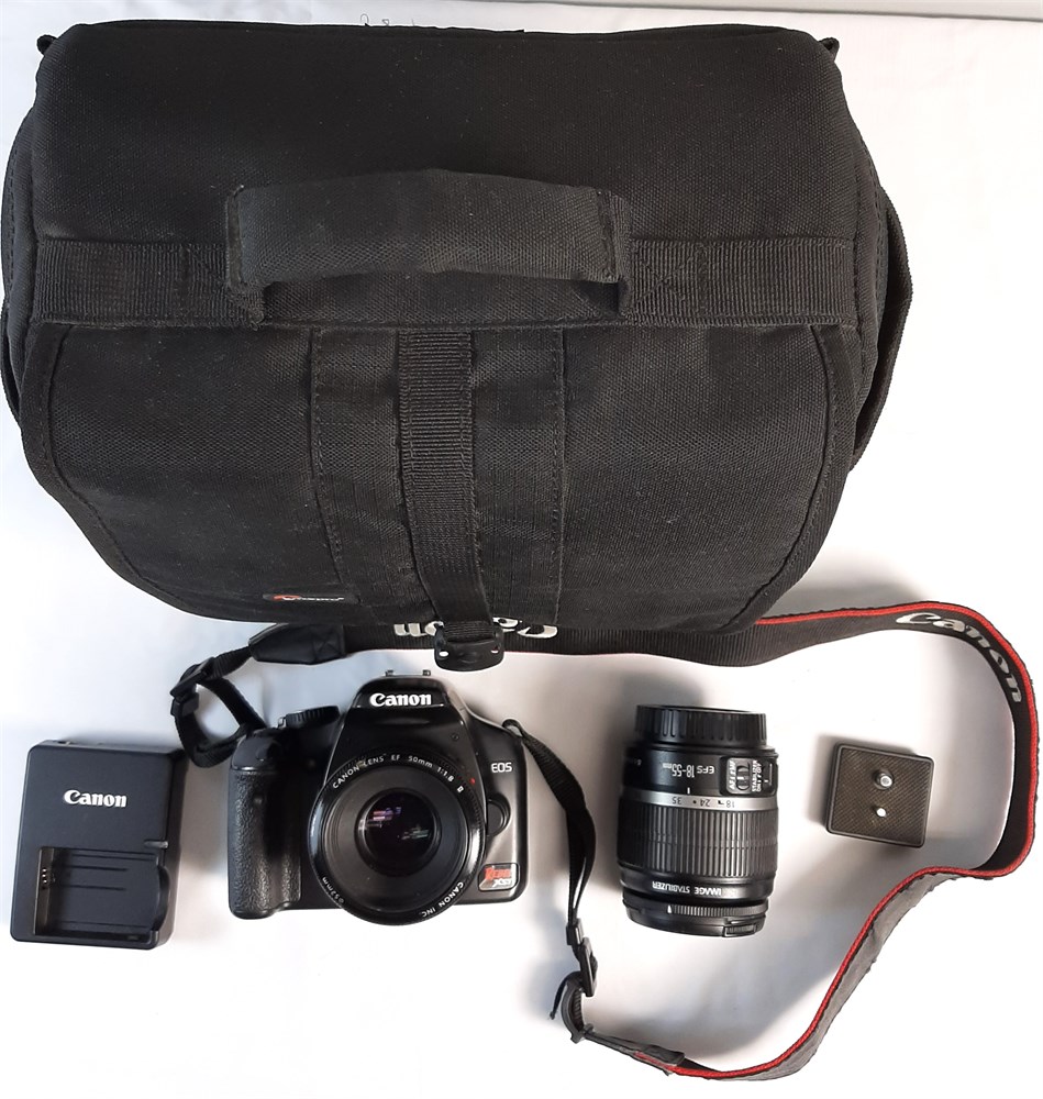 ShopTheSalvationArmy - Canon Rebel XSI Camera with Lens - Battery ...