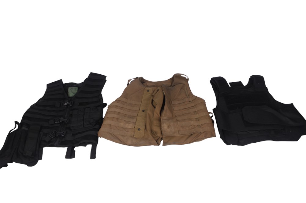 ShopTheSalvationArmy - Tactical Style Vest Lot – 3 Pieces (Costume ...