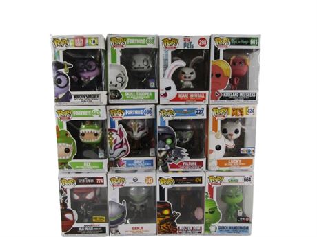 ShopTheSalvationArmy - Funko Pop Lot of 12 [D192]