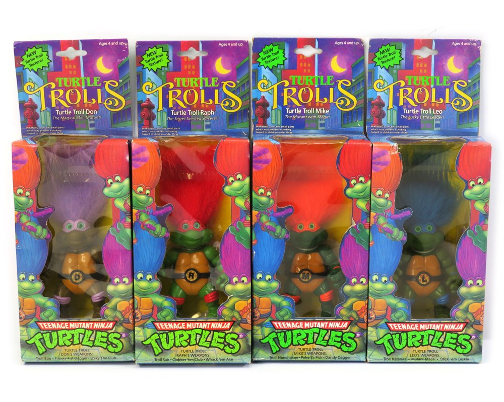 ShopTheSalvationArmy - NEW Vintage TMNT Turtle Trolls Full Set Don Raph ...