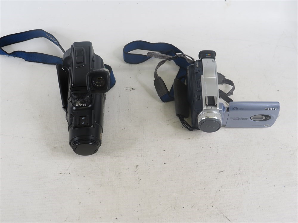 ShopTheSalvationArmy - Lot of 2 Sony Video Camera Recorders - DCR-TRV38 ...