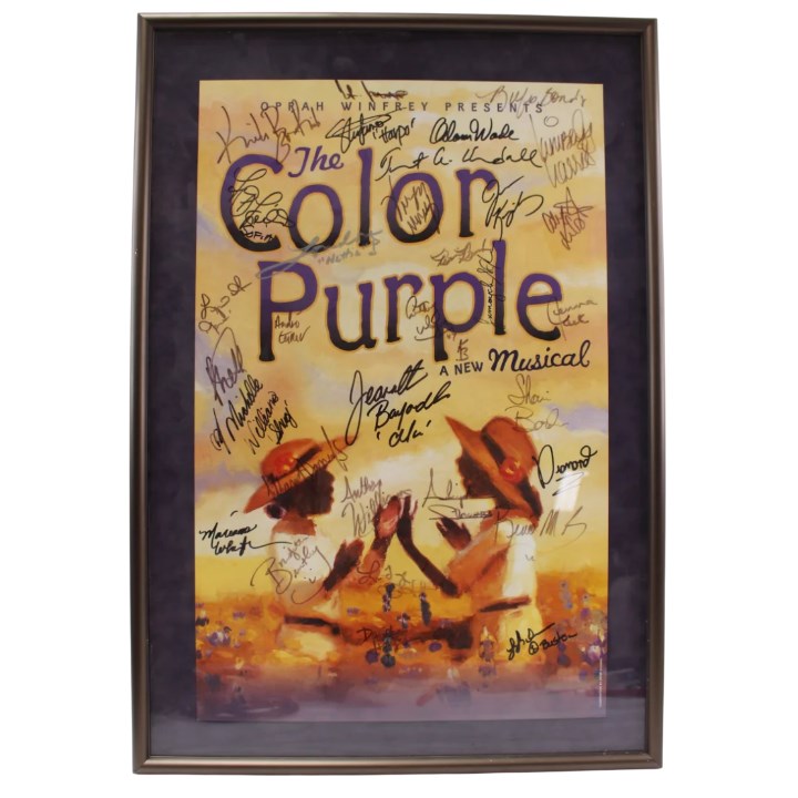 ShopTheSalvationArmy - Framed The Color Purple The Musical Signed ...