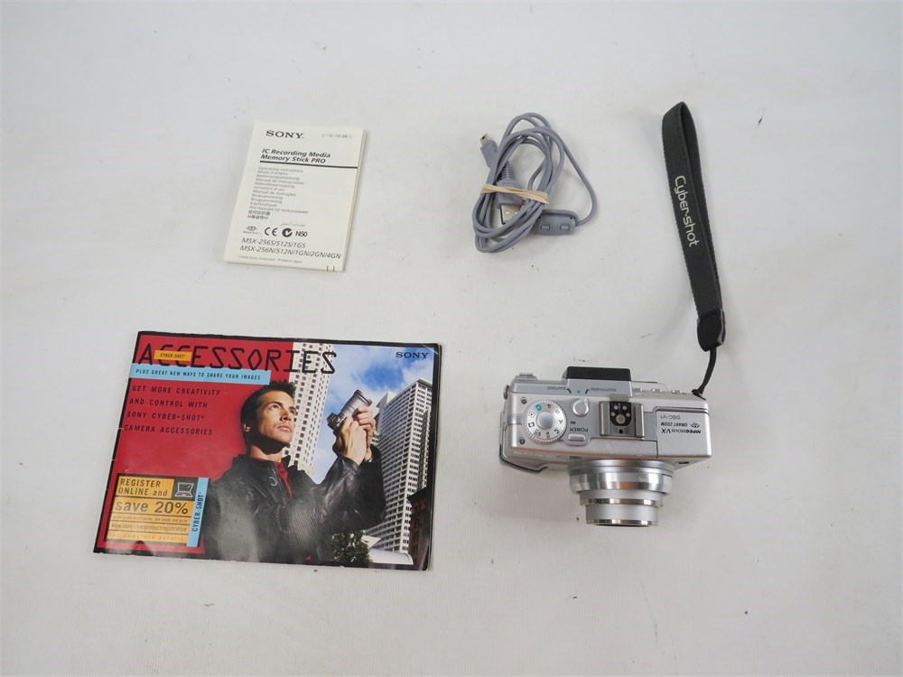 ShopTheSalvationArmy - Sony Cyber-Shot DSC-V1 Digital Camera – 5MP, 4x ...