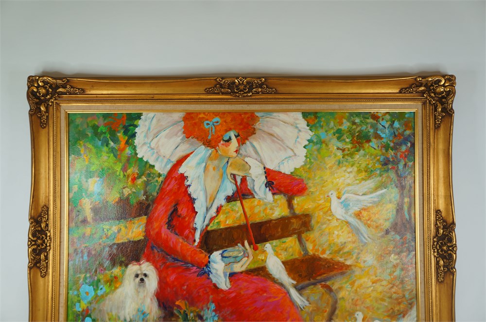ShopTheSalvationArmy - Vintage Uki Signed Original Oil Painting In ...