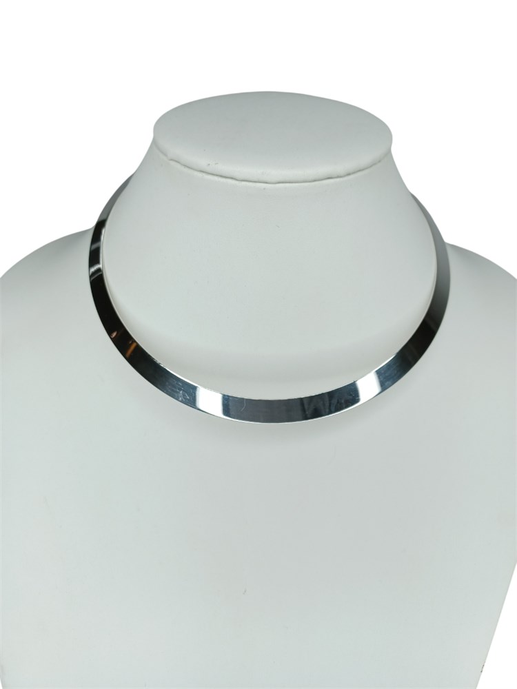 ShopTheSalvationArmy - Vintage Sterling Silver Collar Choker Necklace ...