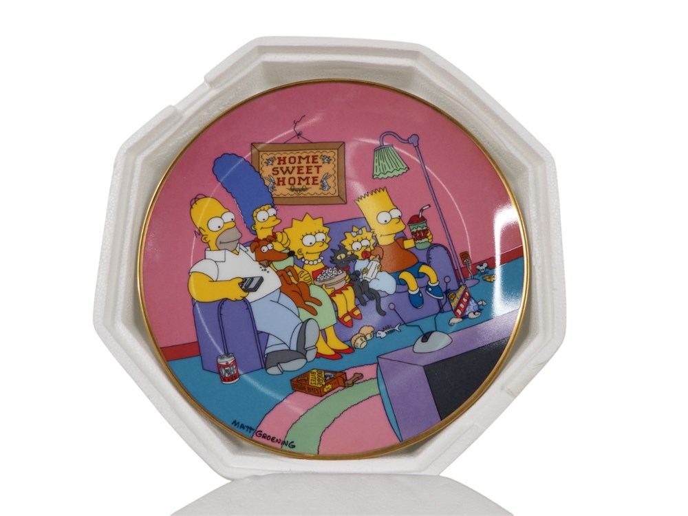 ShopTheSalvationArmy - The Simpsons “Home Sweet Home” Collector Plate ...