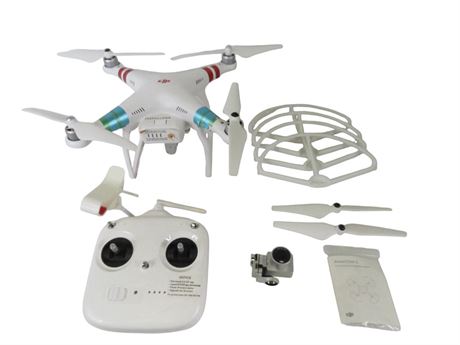 ShopTheSalvationArmy - DJI Phantom 3 Quadcopter Drone Kit w/ Remote ...