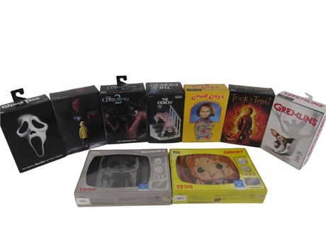 ShopTheSalvationArmy - Horror Memorabilia Figurine Collection: 9 Pieces ...