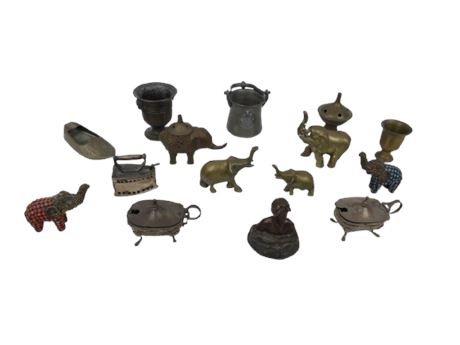 ShopTheSalvationArmy - Lot of Vintage Brass & Metal Trinkets – 15 Pieces
