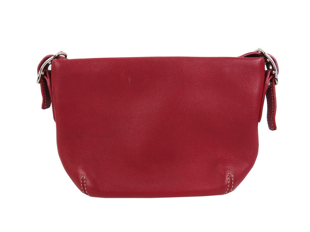 ShopTheSalvationArmy - Vintage Coach Red Mini Leather Handbag Purse ...