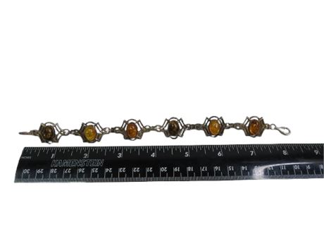 ShopTheSalvationArmy - Sterling Silver Vintage Linked Bracelet with ...