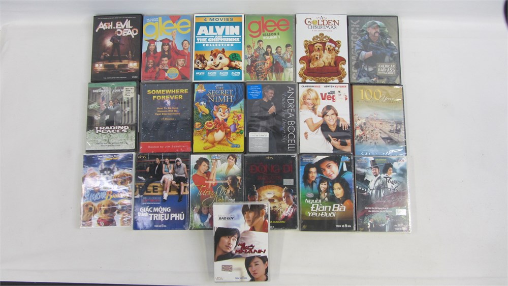 ShopTheSalvationArmy - Factory Sealed DVD Movie Bundle, 101pcs [C108]
