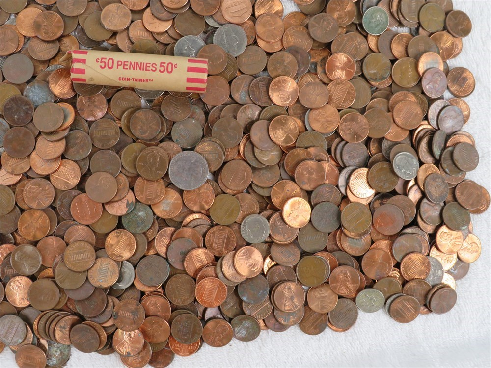 ShopTheSalvationArmy - U.S. Coin Lot – 19.2 Pounds (Pennies & Mixed ...