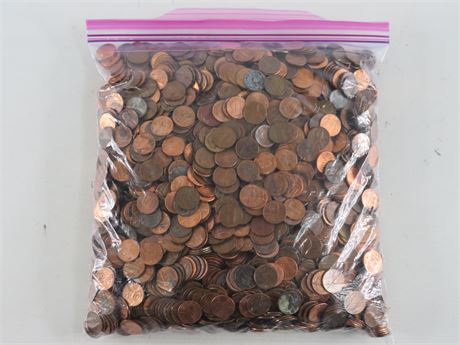 ShopTheSalvationArmy - 19 Pounds of U.S. Pennies – Mixed Years – Great ...