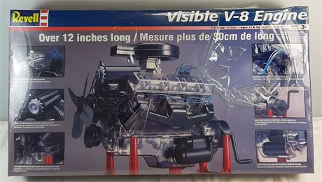 ShopTheSalvationArmy - Revell Visible V-8 Engine Model Kit - New
