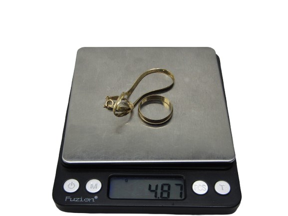 ShopTheSalvationArmy - 14K Gold Lot - PMS 14K Band Ring & 14KT Italy ...