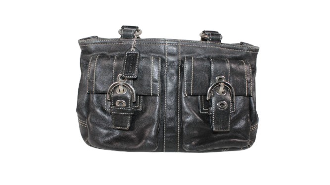 ShopTheSalvationArmy - Coach Black Buckle Top Handle Purse (N. HC05S ...