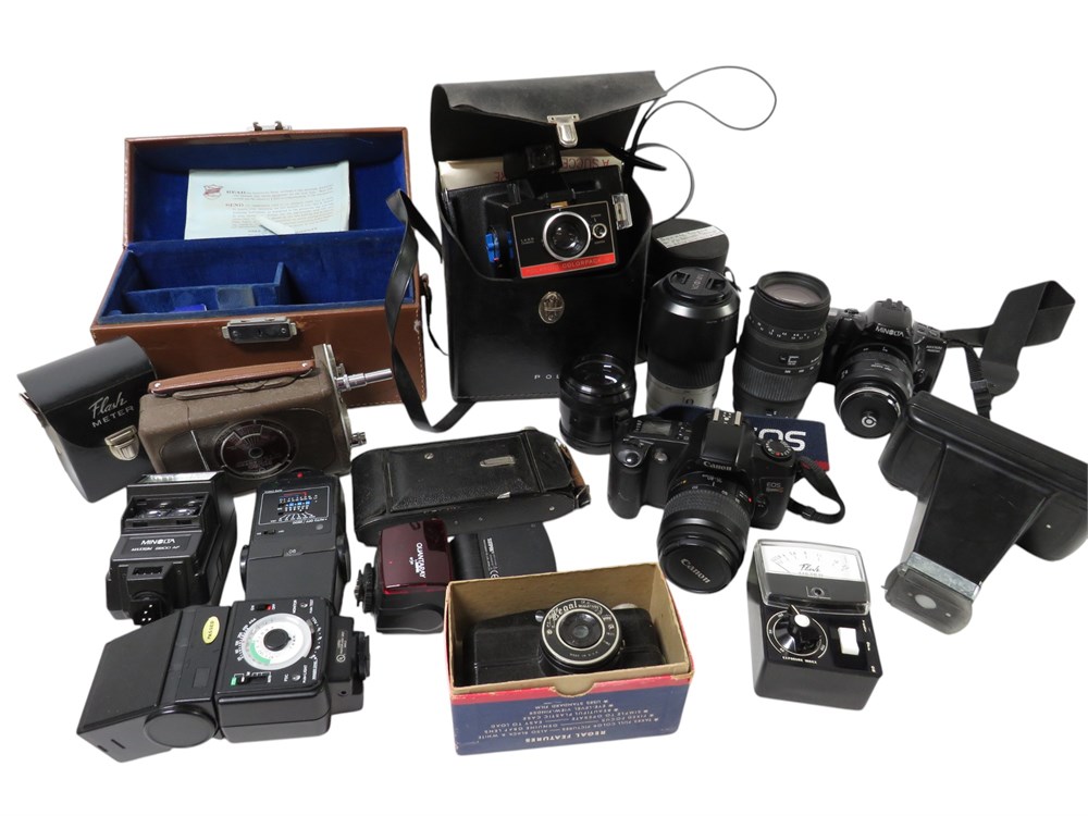 ShopTheSalvationArmy - Vintage to Modern Camera & Lens Lot Includes ...