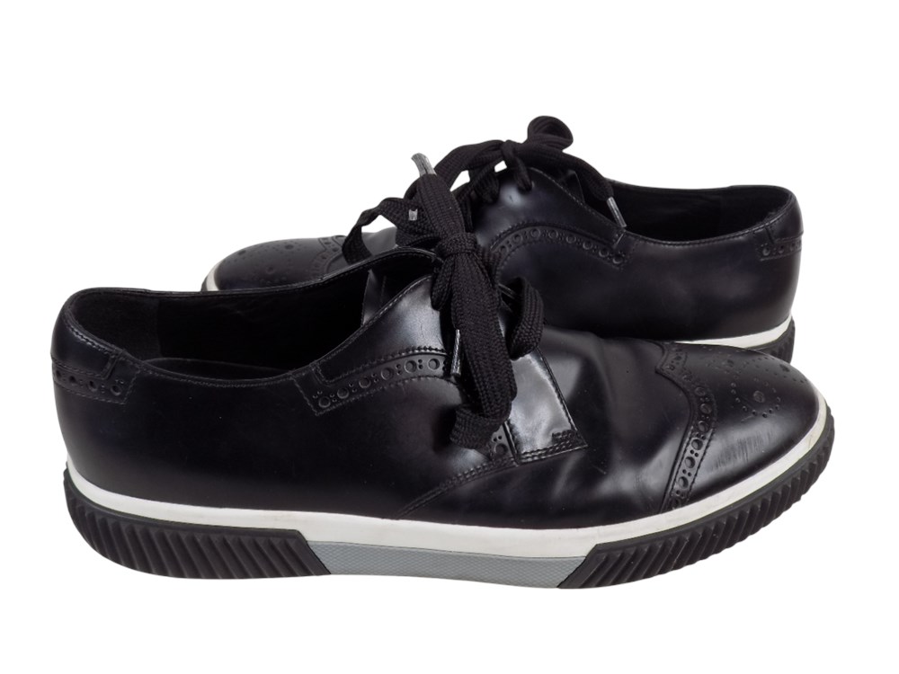 ShopTheSalvationArmy - Prada 4E3069 Men’s Brushed Spazzolato Leather ...