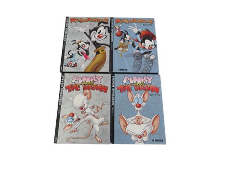 ShopTheSalvationArmy - Animaniacs + Pinky and The Brain DVD Lot: 4 ...