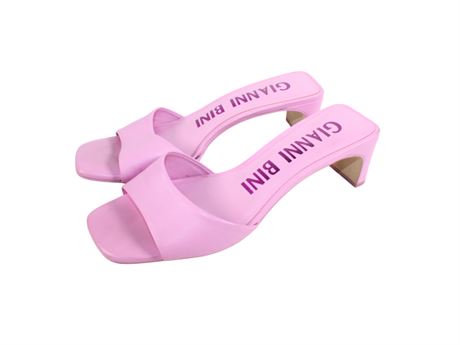 ShopTheSalvationArmy - Gianni Bini Barbie Pink Heeled Sandals, Size: 8. ...