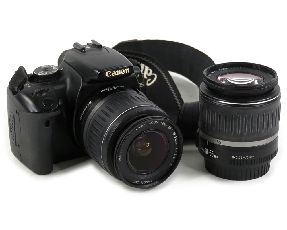 ShopTheSalvationArmy - Canon EOS Digital Rebel XTi DSLR Camera w/Two 18 ...