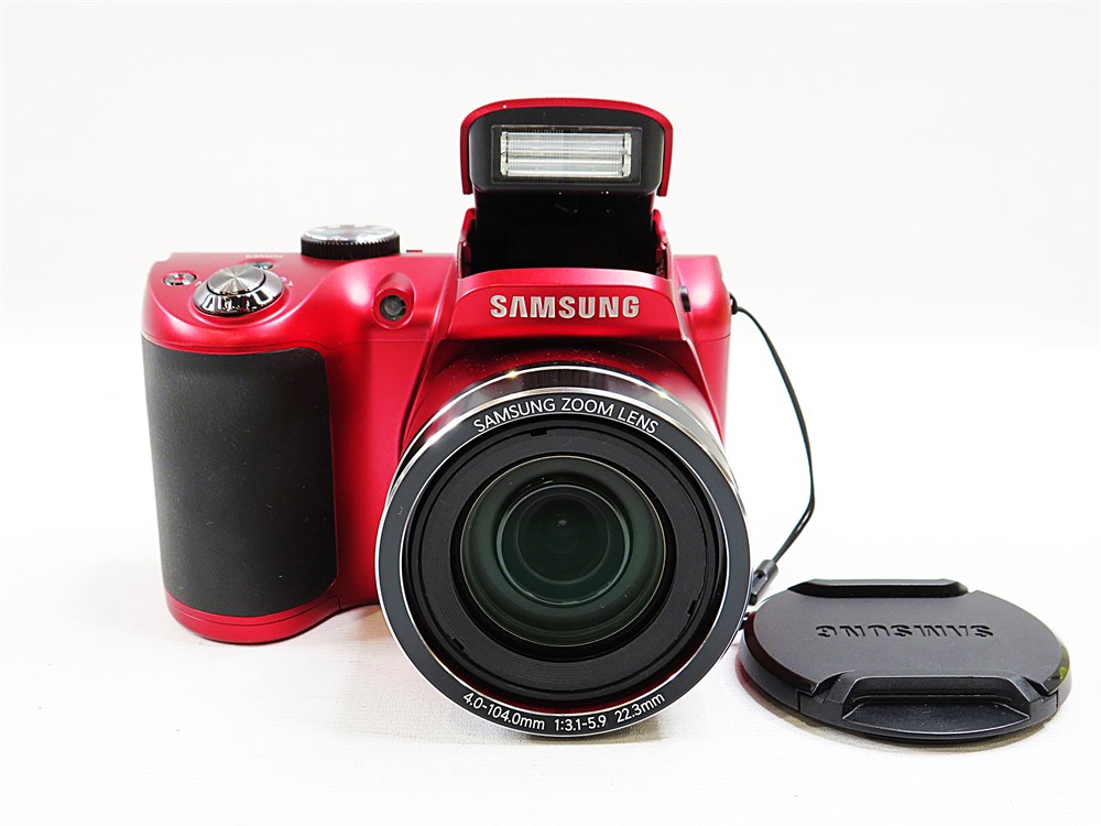 ShopTheSalvationArmy - Samsung WB Series WB100 16.2MP Red & Black ...