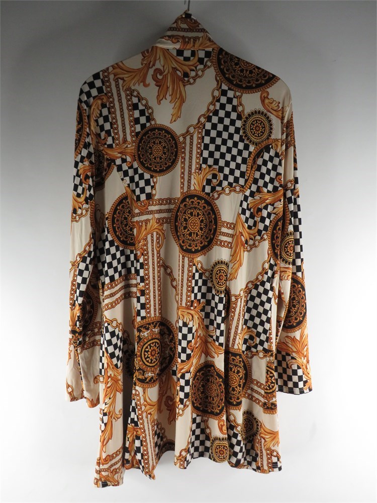 ShopTheSalvationArmy - Long Sleeve Baroque Print Open Top (Women) Size ...