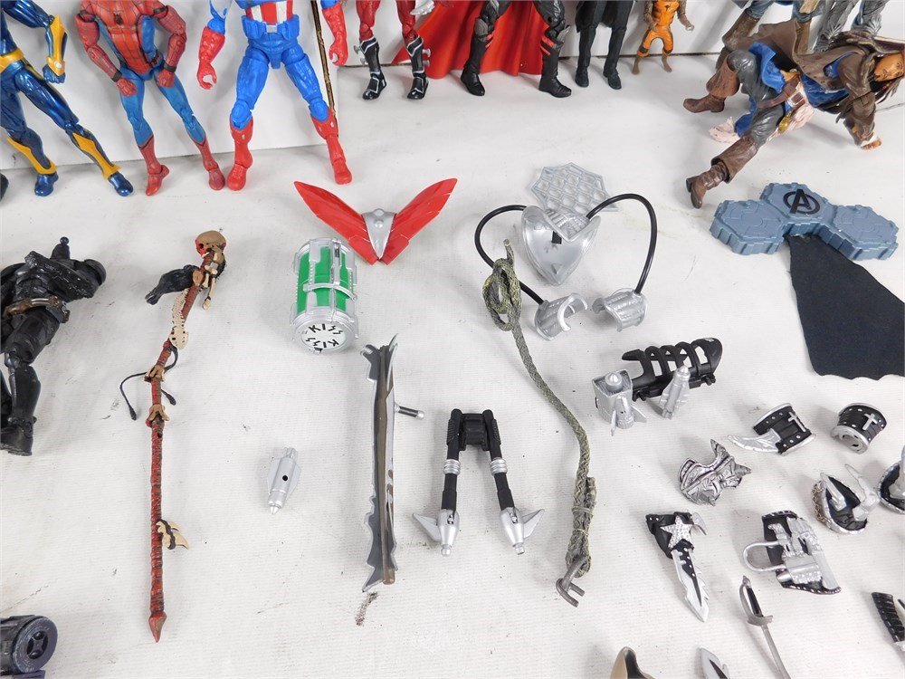 ShopTheSalvationArmy - Lot of 44 Comic Book Action Figures – Marvel, DC ...