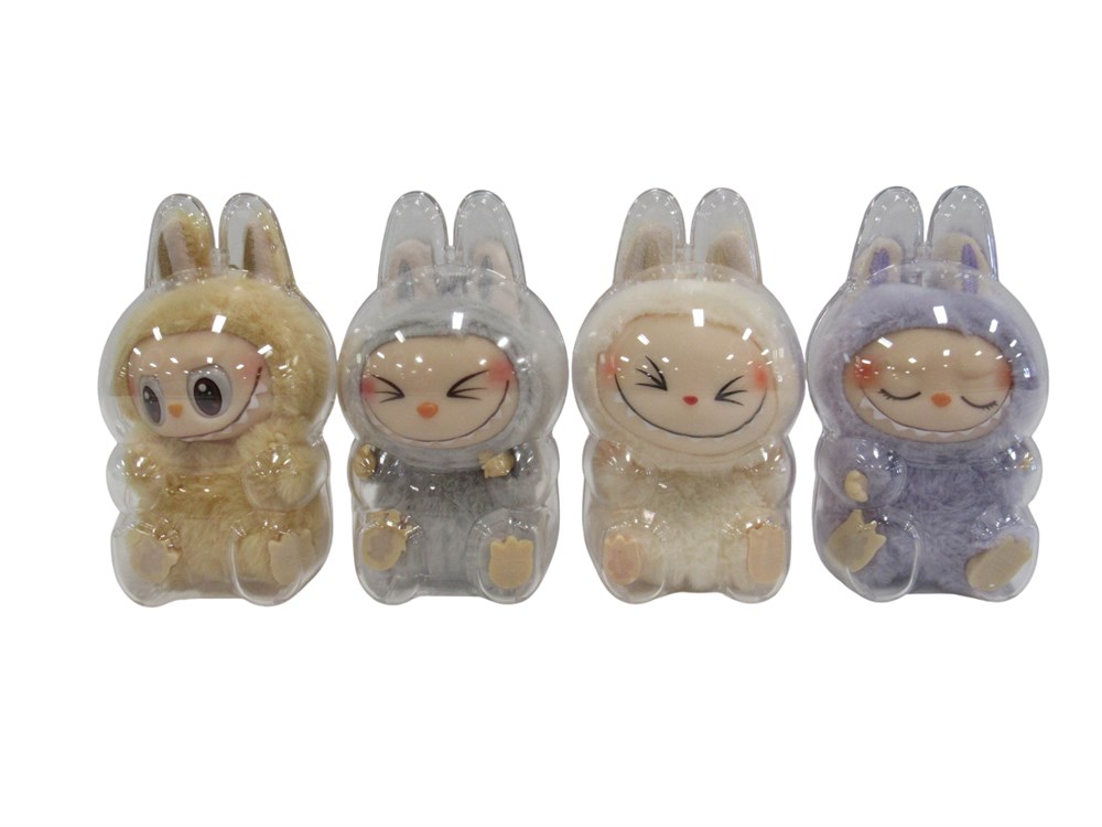 ShopTheSalvationArmy - Labubu Plush Dolls, 4 Pieces (6" Tall) [B429]