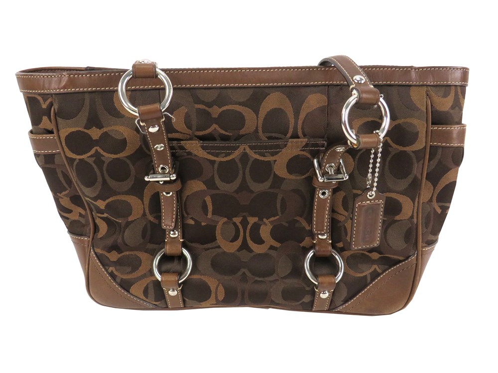ShopTheSalvationArmy - Coach Brown Gallery Optic Signature Totebag ...