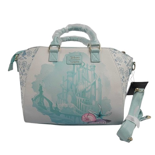 ShopTheSalvationArmy - Disney Loungefly Ariel Satchel Bag – Pastel Aqua ...