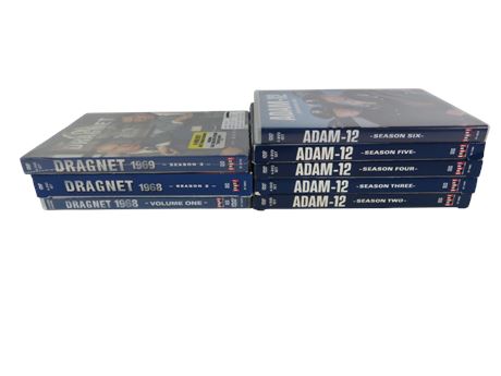 ShopTheSalvationArmy - Shout Factory Dragnet + Adam-12 DVD Seasons Lot ...