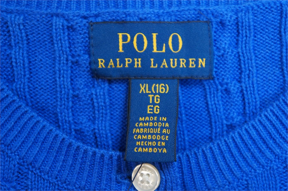 ShopTheSalvationArmy - Polo Ralph Lauren Girls’ Royal Blue Mini-Cable ...