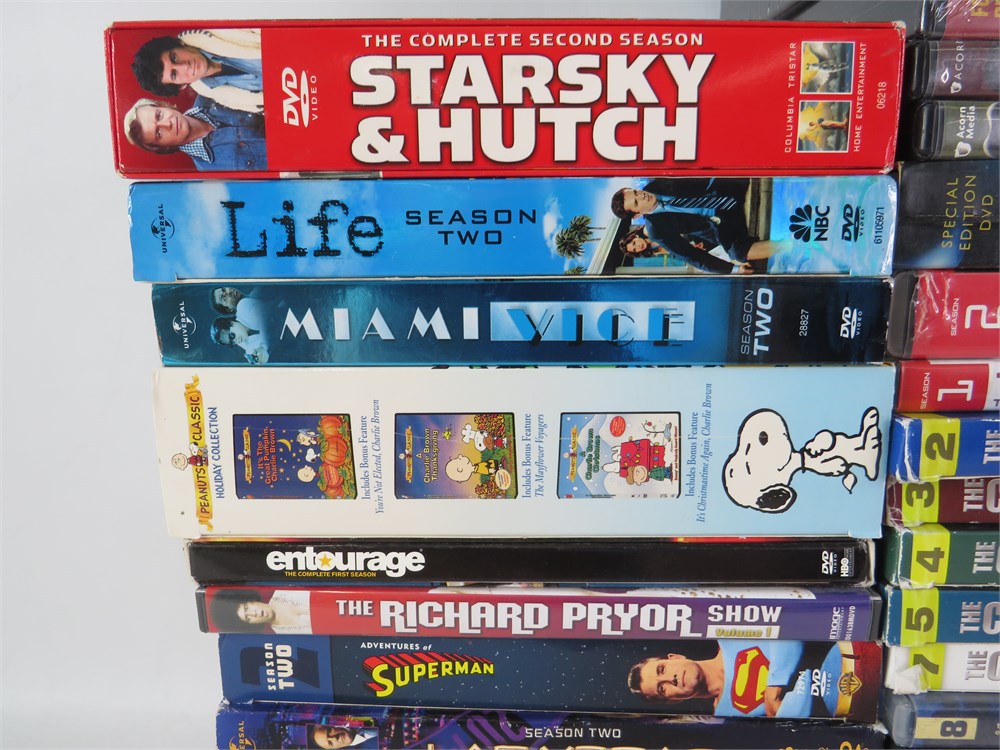 Online Thrift Store | ShopTheSalvationArmy - DVD TV Show Lot: 50 Pieces ...