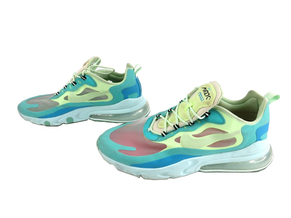 ShopTheSalvationArmy - Nike Air Max 270 React Hyper Jade Teal Shoes Men ...