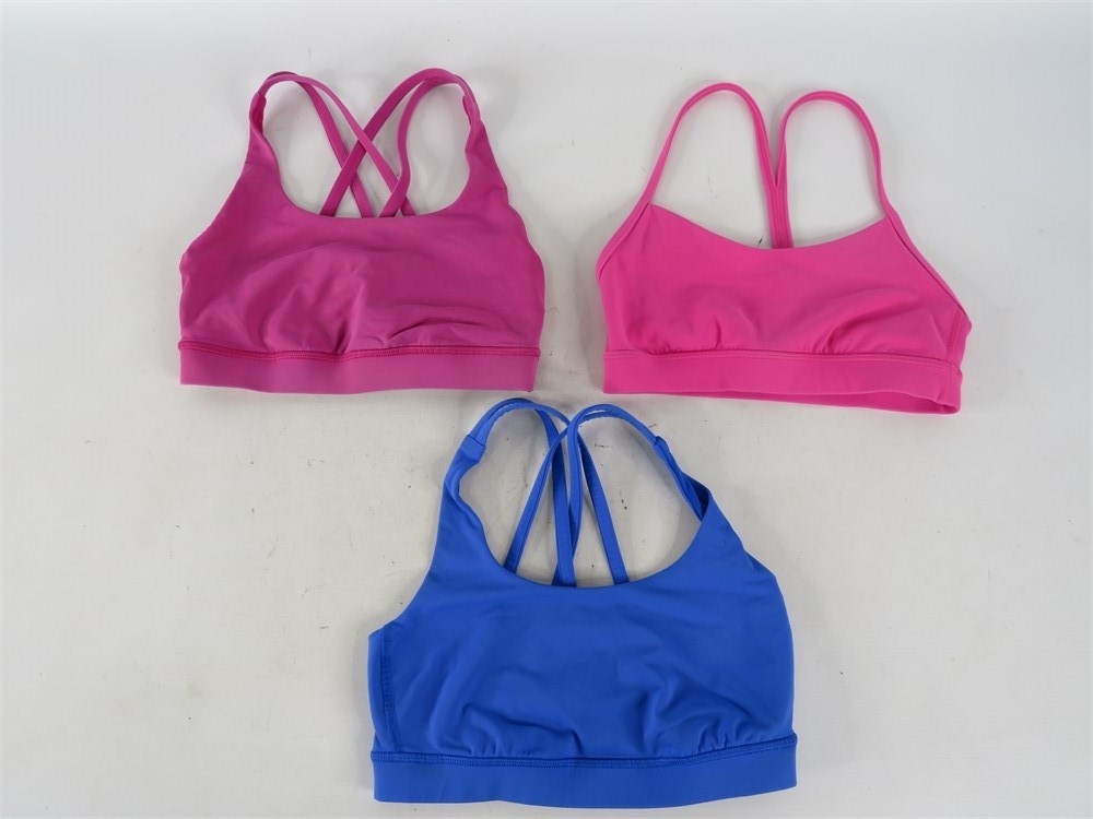 ShopTheSalvationArmy - Lululemon Women’s Sports Bra Lot – 3 Total, Size ...