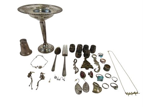 ShopTheSalvationArmy - 925 Sterling Silver Jewelry, 181 Grams [D4126]