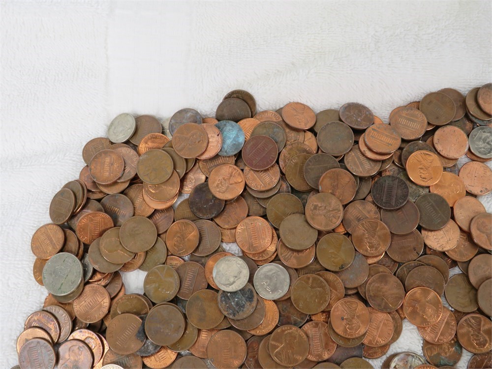 ShopTheSalvationArmy - U.S. Coin Lot – 20 Pounds (Pennies & Mixed Coins ...