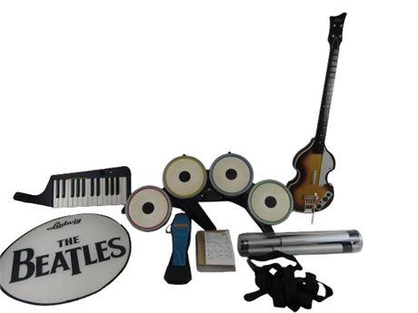 ShopTheSalvationArmy - The Beatles Rock Band Complete Instrument Lot ...