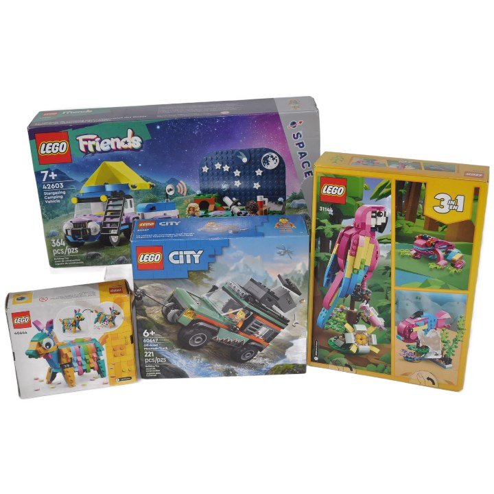 ShopTheSalvationArmy - NEW/SEALED LEGO Lot: x4 Builds [5449]