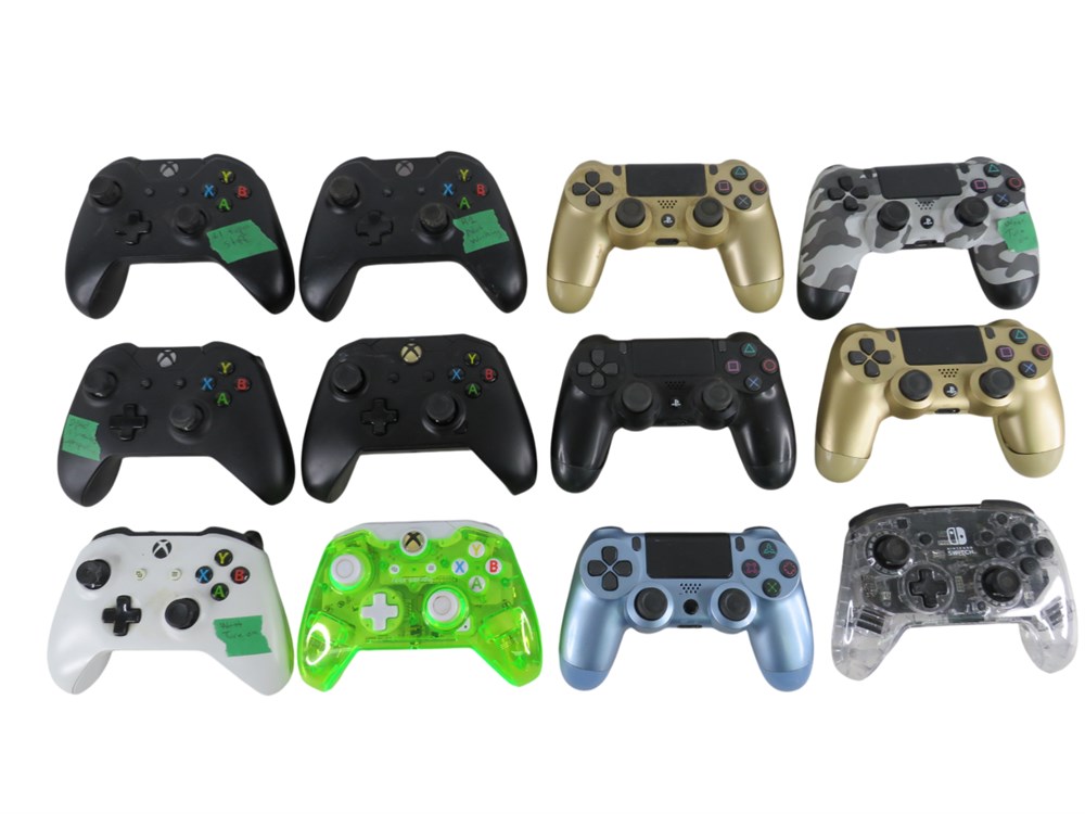 ShopTheSalvationArmy - Lot of 12 Modern Game Controllers – Sold As-Is ...