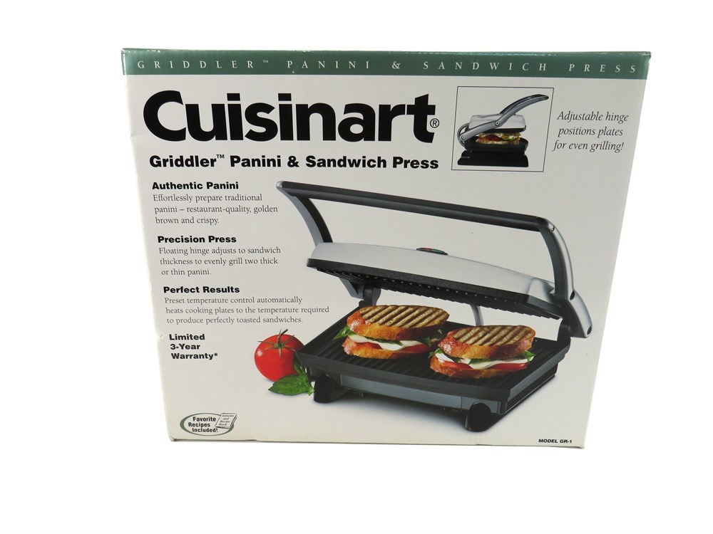 ShopTheSalvationArmy - Brand New Cuisinart Griddler Panini 7 Sandwich ...