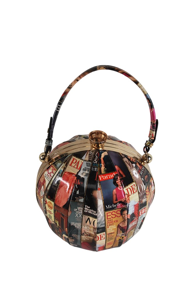 ShopTheSalvationArmy - Vintage-Style Collage Handbag – Obama Magazine ...