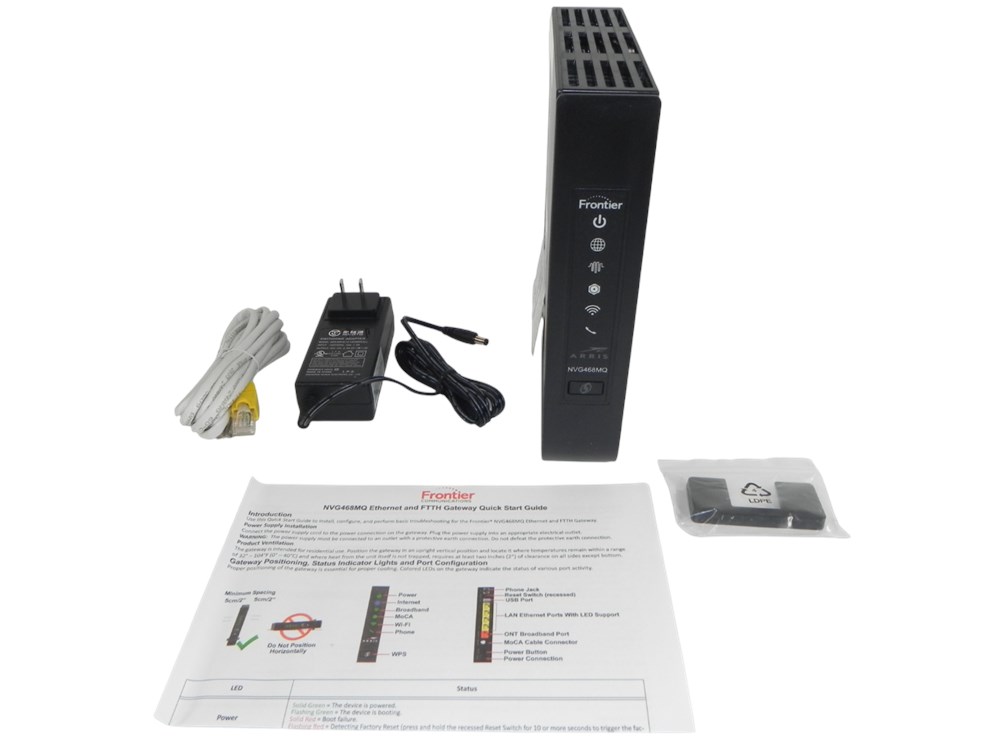 ShopTheSalvationArmy - Frontier Arris NVG468MQ Gateway Modem Router [3276]