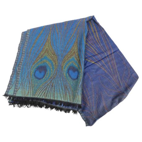ShopTheSalvationArmy - Louis C. Tiffany Peacock Feather Wool-Blend ...