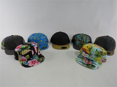 ShopTheSalvationArmy - Lot of 7 New Adjustable Snapback Hats – Assorted ...