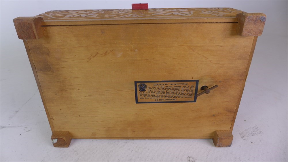 ShopTheSalvationArmy - Vintage Alpen Swiss Musical Jewelry Chest Wood ...